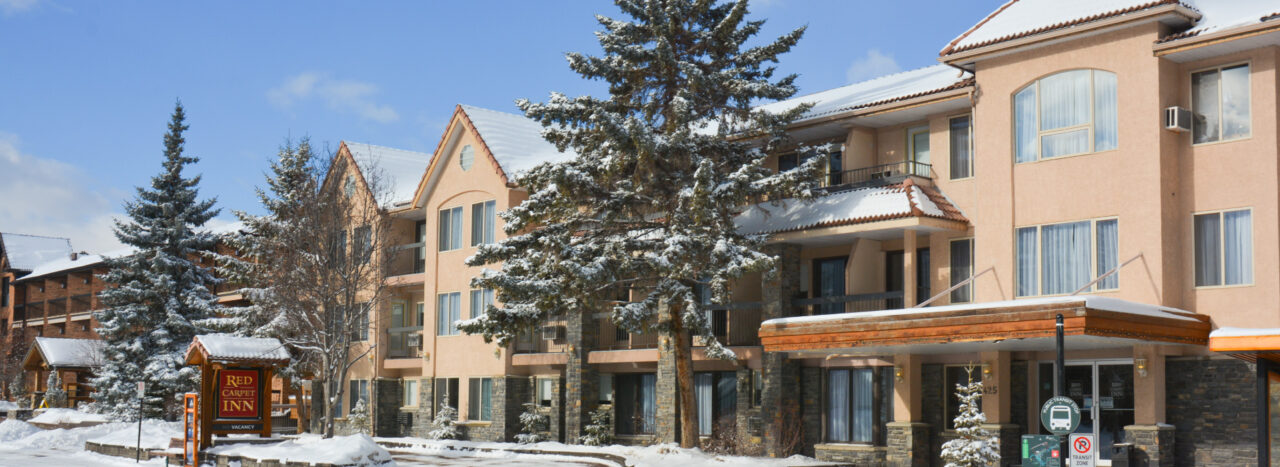 Our Location - Red Carpet Inn - Banff, Alberta
